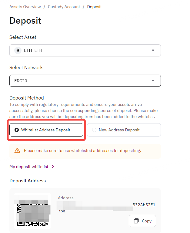 How do I deposit funds from my personal wallet to HashKey Exchange ...