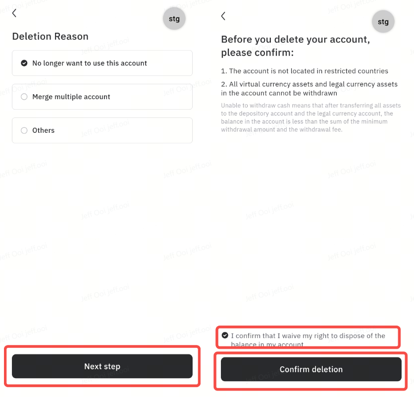 How to cancel your account? – HashKey Global How to cancel your account? – HashKey Global